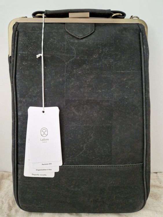 Handtasche Kork - Laflore Paris Bobobark - schwarz | Kaufen auf Ricardo