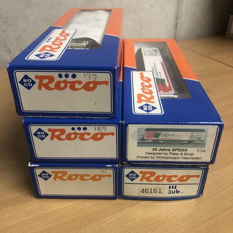 ROCO Konvolut, 5 Güterwagen | Kaufen auf Ricardo