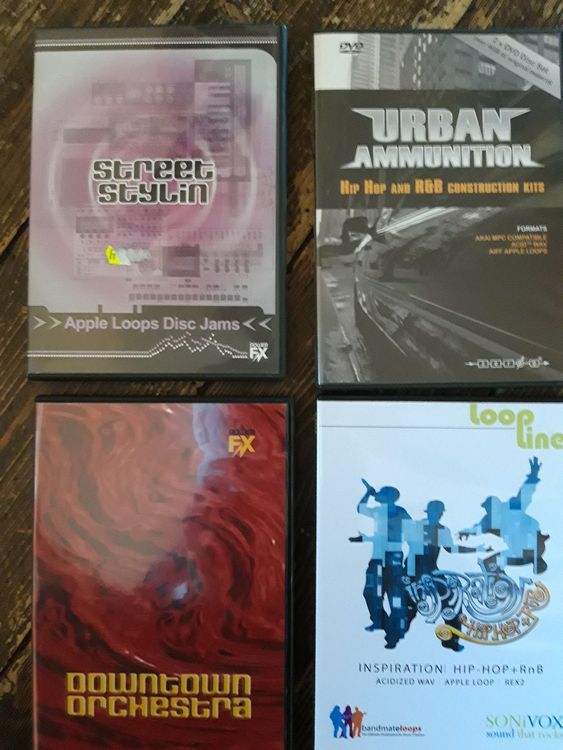 4 X Hip Hop Sample CD's (Gebraucht) in Lengwil für CHF 5 – mit ...