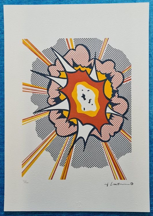 Roy Lichtenstein "Explosion" | Kaufen auf Ricardo