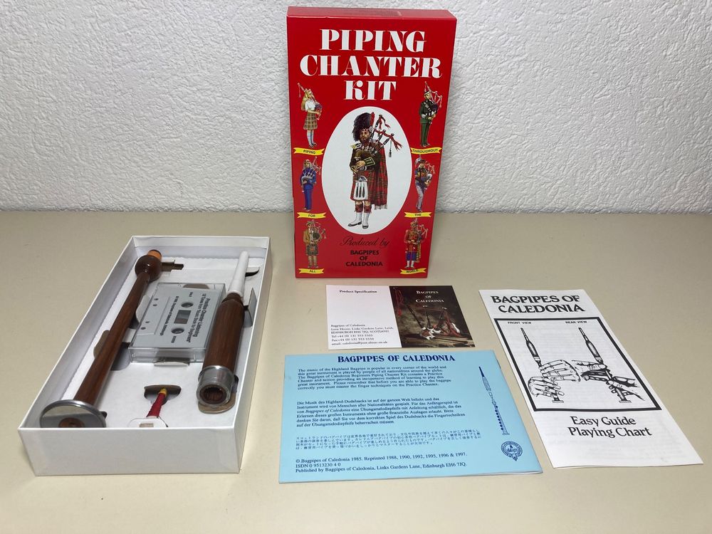 PIPING CHANTER KIT DE CALEDONIE ORIGINAL EN ÉTAT DE NEUF ! (Neuf (Voir ...