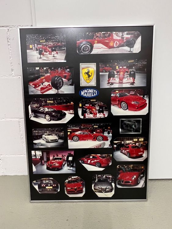 Bilderrahmen mit original Ferrari Fotos (Gebraucht) in Staufen für CHF ...