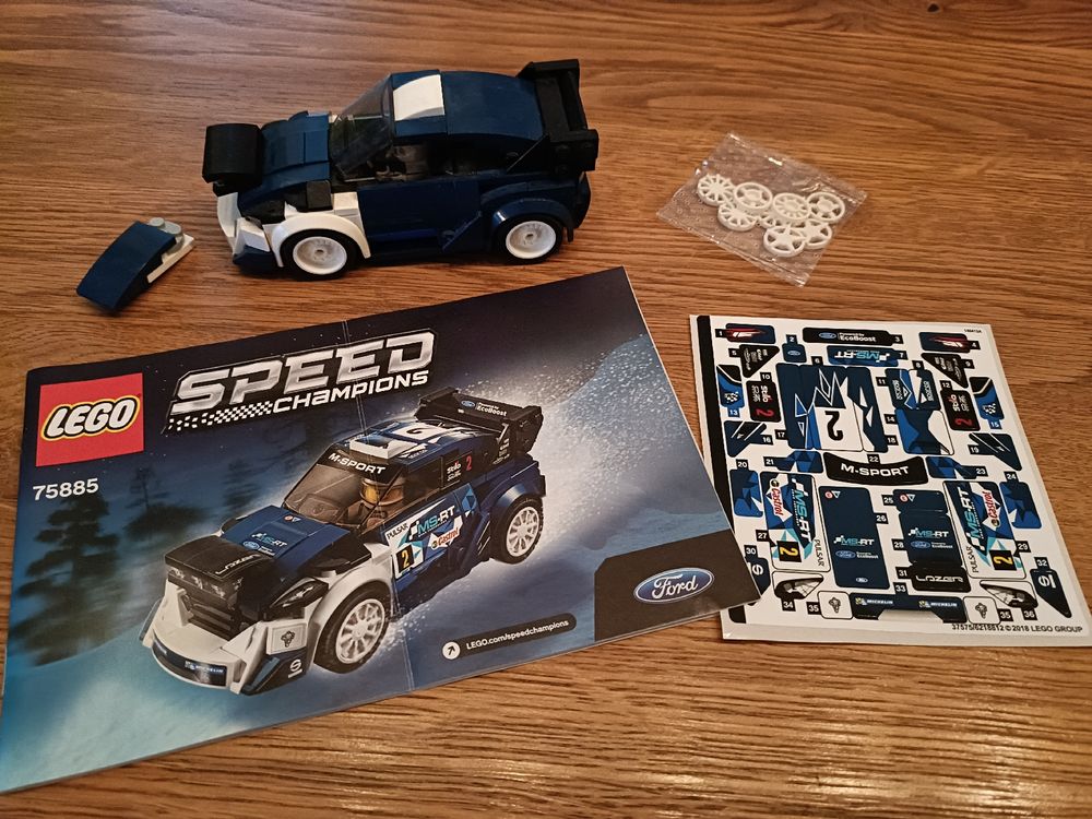 Lego 75885 Speed Champion Ford Fiesta M-Sport WRC (Gebraucht) in ...