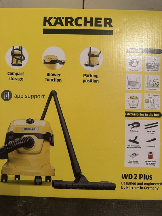 Kärcher WD 2 Plus Mehrzwecksauger - Top Zustand! (Neu (gemäss ...