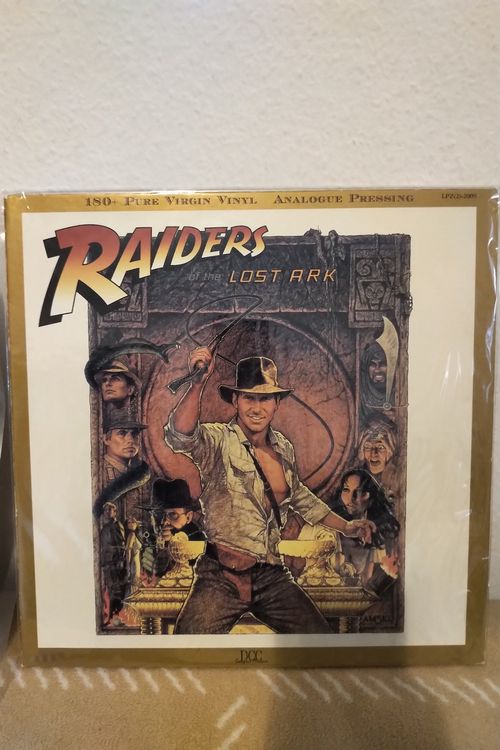 Indiana Jones - Audiophile Vinyl , 1995er DCC US Press LP (Neu (gemäss ...