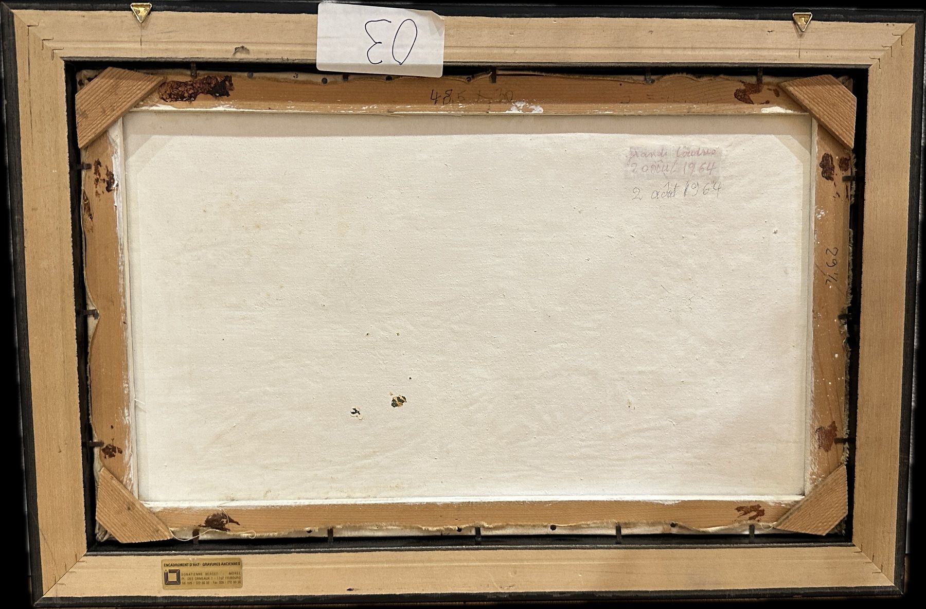 Georges PLATTNER (1920-1993) | Huile ferme (D'occasion) à Estavayer-le ...