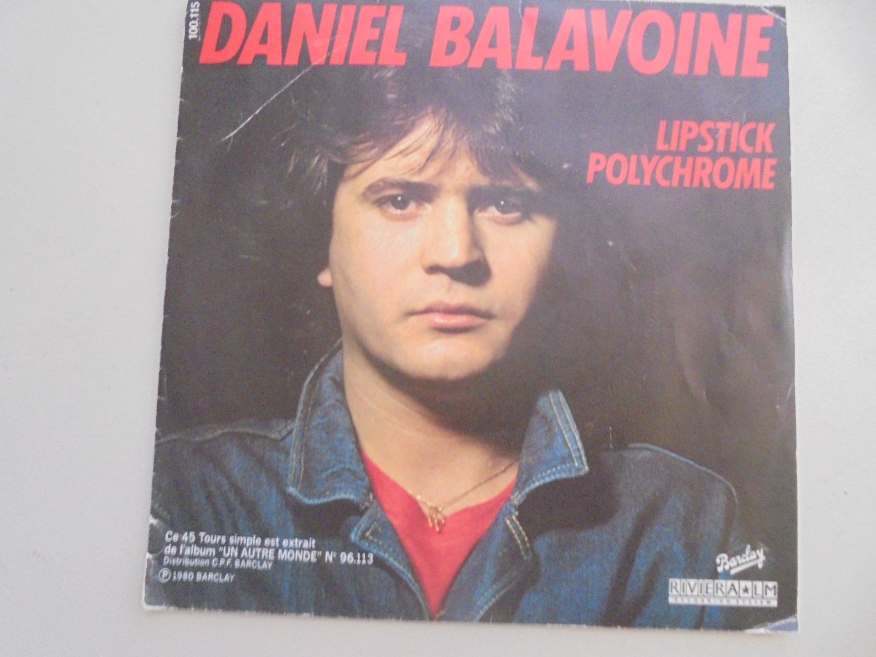 Daniel Balavoine " lipstick polychrome " France 1980 VG (Gebraucht) in ...