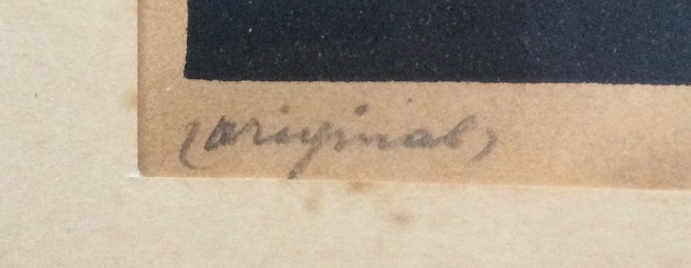 Karl KREBS (1880-1914) Holzschnitt Handsigniert (Gebraucht) in Root für CHF 5 – mit Lieferung ...