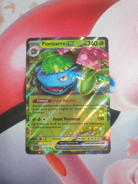 Carte Pokémon Florizarre EX - EV07 001/142 - FRANCAIS (Neu (gemäss ...