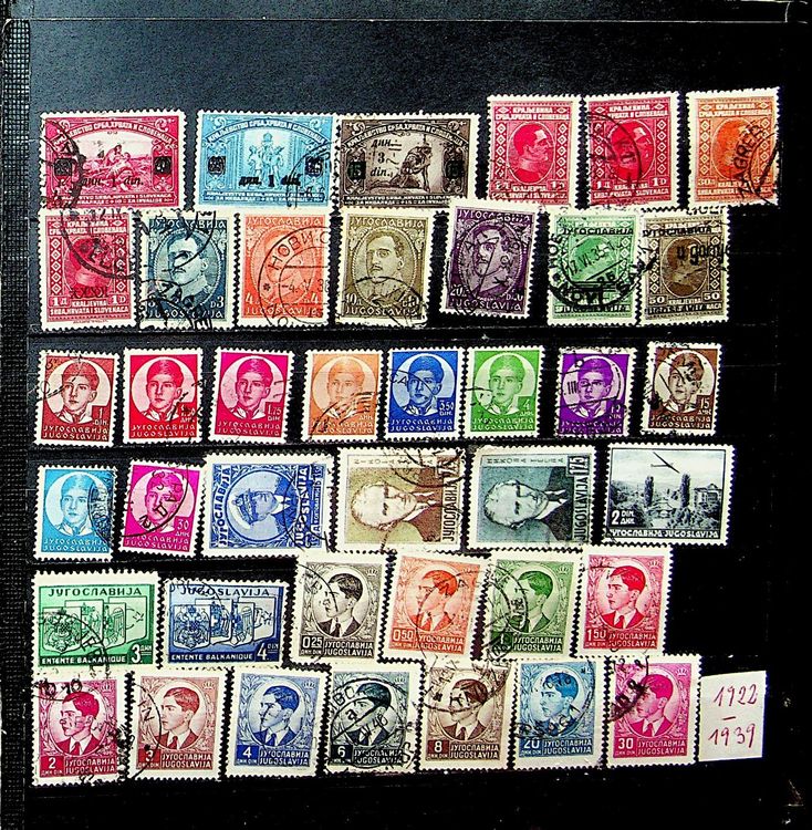 YOUGOSLAVIE TIMBRES OBLITÉRÉS 1922-1939 /K232 | Kaufen auf Ricardo