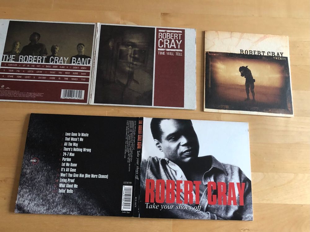 ROBERT CRAY Time will tell Twenty + Take your shoes off CD (Gebraucht ...