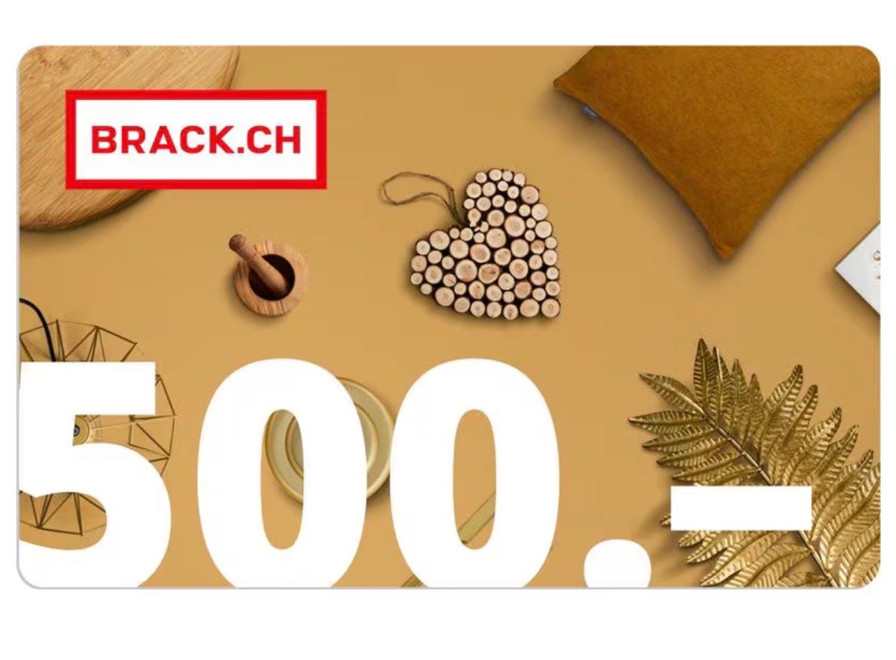 Brack Physische Geschenkkarte im Wert von 500Fr. (Neu und ...