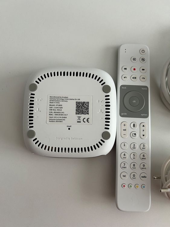 Box TV Swisscom 21 IP1800 (Gebraucht) in Collombey für CHF 25 – mit ...