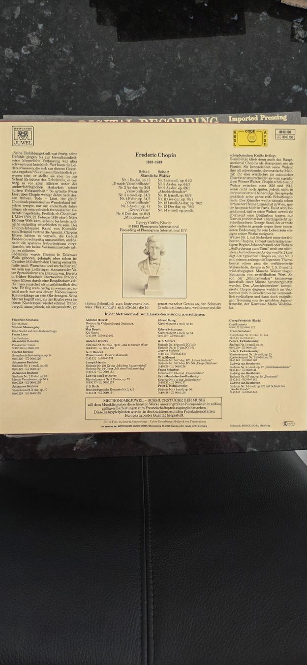 Frederic Chopin (Gebraucht) in Müntschemier für CHF 1 – mit Lieferung ...