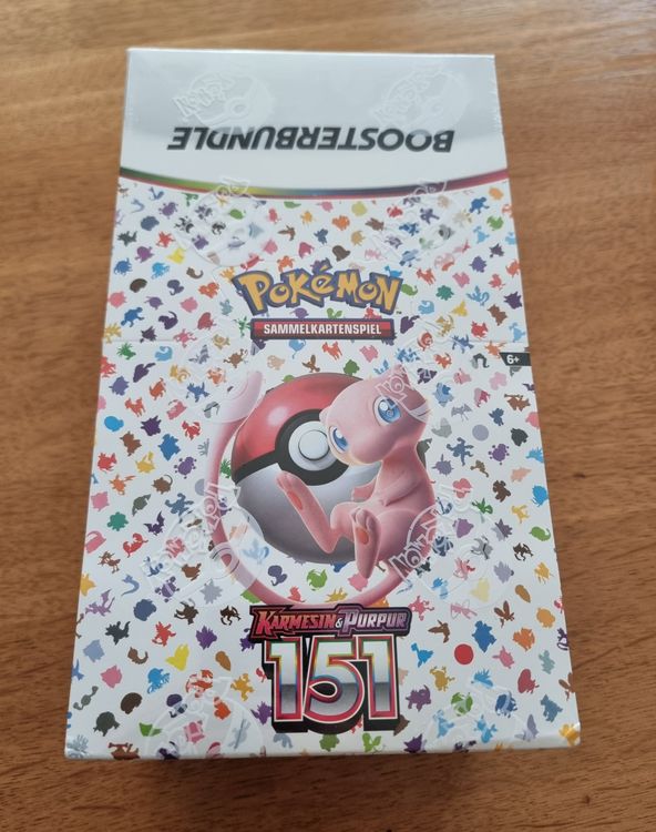 Pokémon 151 Booster Bundle Display DE 🇩🇪 Perfect Seal (Neu und ...