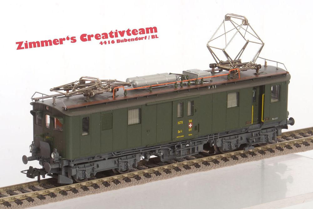 Roco SBB Triebwagen De 4/4 grün, H0, WS, OVP, 43950 (Gebraucht) in ...