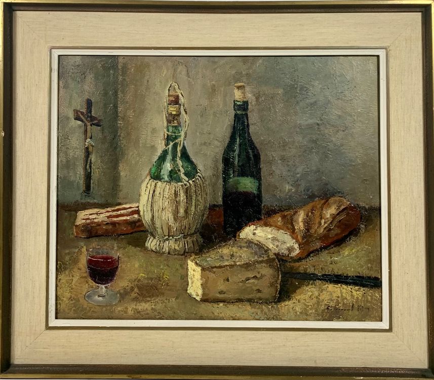 Max CLÉMENT (1912-1995) grosses Gemälde | Kaufen auf Ricardo