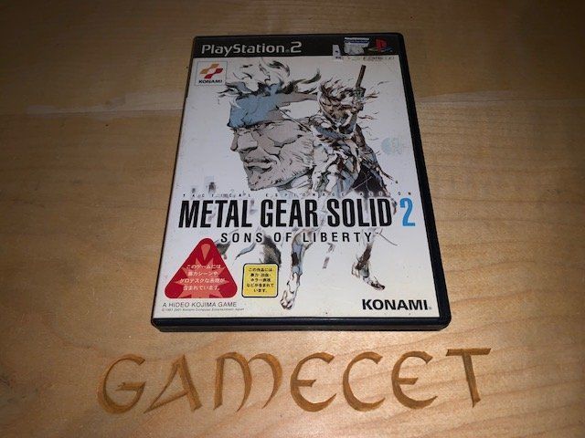 MGS Metal Gear Solid 2 PS2 Sony Playstation 2 JAPAN | Kaufen auf Ricardo