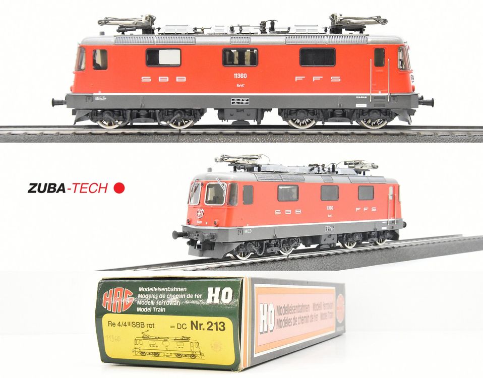 HAG 213 E-Lok Re 4/4 II SBB H0 GS Analog mit OVP | Kaufen auf Ricardo