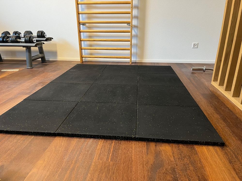 Verwunderlich Bodenmatte Fur Fitnessgerate Fotos