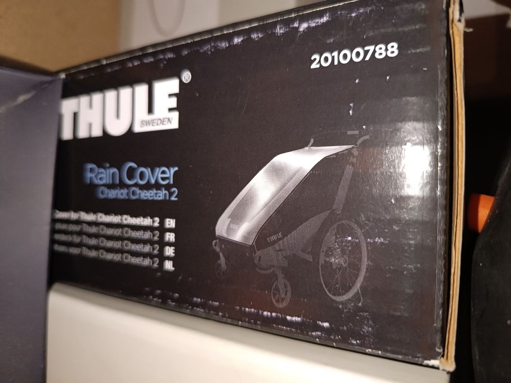 neues Thule Rain Cover f. Veloanhänger Chariot Cheetah 2 XT2 (Neu (gemäss Beschreibung)) in ...
