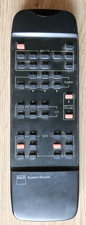 NAD System Remote (Gebraucht) in Watt für CHF 10 – mit Lieferung auf ...