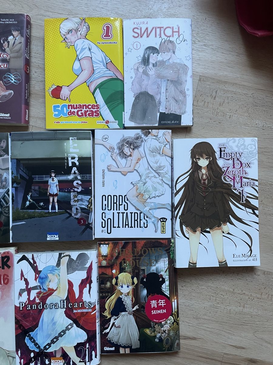 Lot de 16 manga Les Gouttes de Dieu, Georgie, Jormungand etc (Gebraucht ...