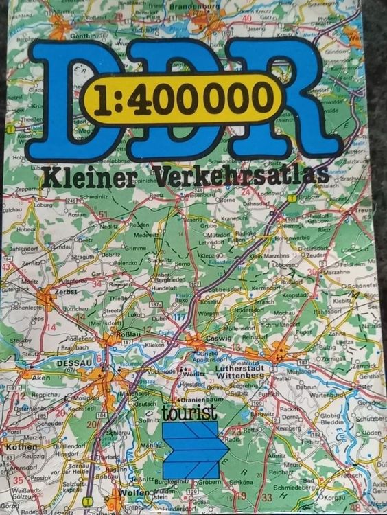 Atlas DDR v.1983 (Verkehrskarte) (Gebraucht) in für CHF 7 – mit ...