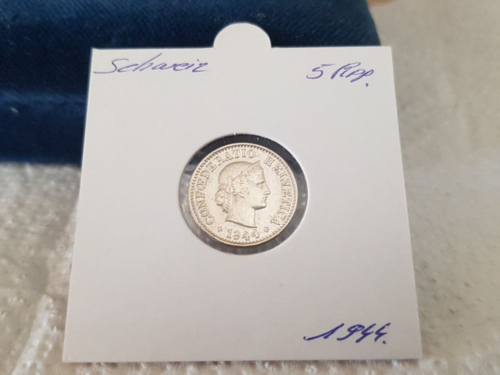 Schweiz 5 Rappen 1944 | Kaufen auf Ricardo