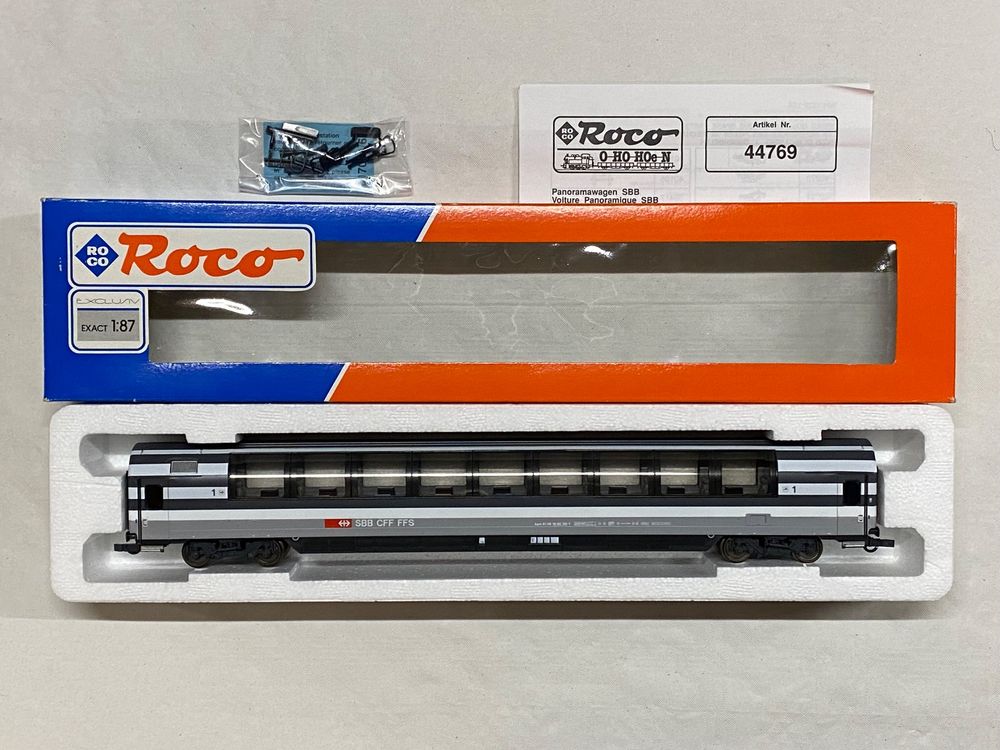 Roco 44769 (H0 GS) SBB Apm Panoramawagen 61 85 19-90 110-1 (Gebraucht ...