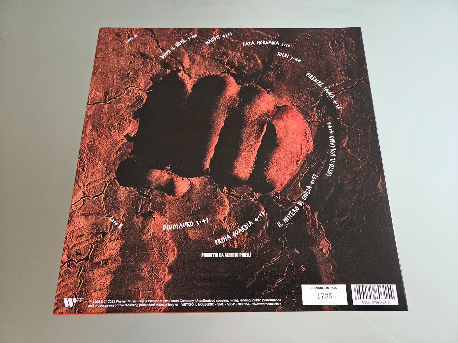 Litfiba Terremoto Lim. LP Picture Disc Vinyl NM Indie Rock (Gebraucht ...