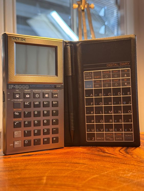 Casio IF-8000 Vintage Digital Tagebuch (Gebraucht) in Kleinandelfingen ...