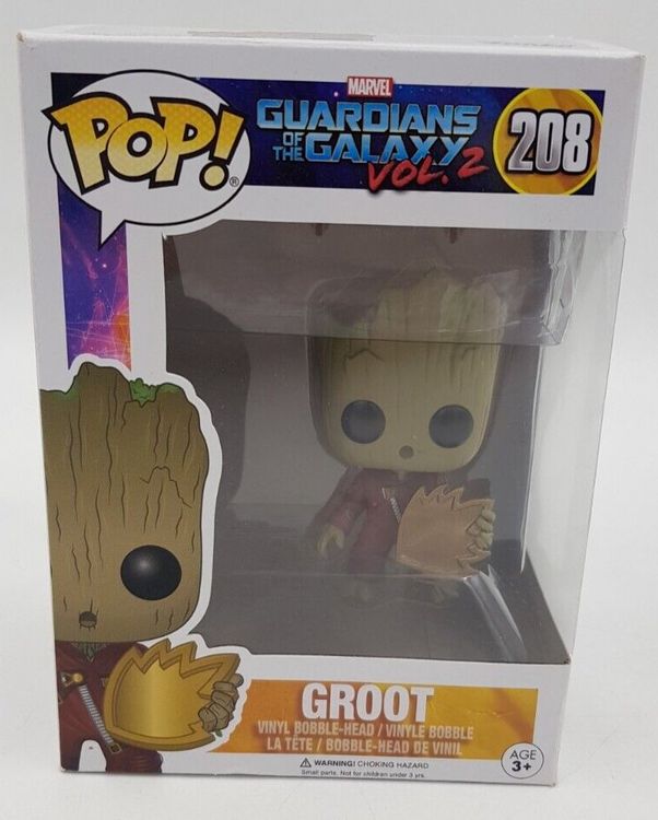 Funko POP 208 - Groot - Marvel Guardians Of the Galaxy Vol.2 (Gebraucht ...
