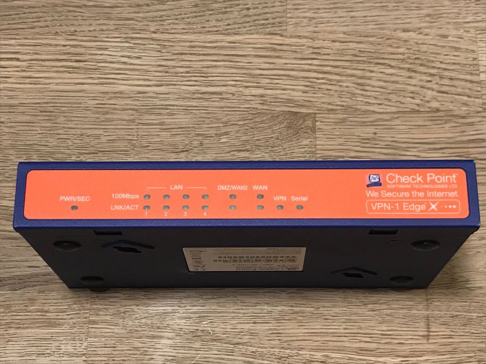 Check Point VPN-1 Edge FireWall (Factory Reset) (Gebraucht) in Näfels ...