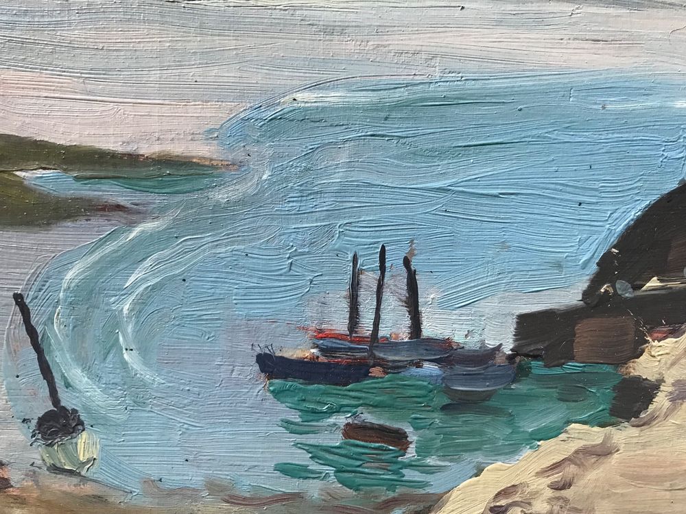 Tableau d’Emile Helfer 1914-1974 peintre Suisse (Gebraucht) in Penthaz für CHF 130 – mit ...