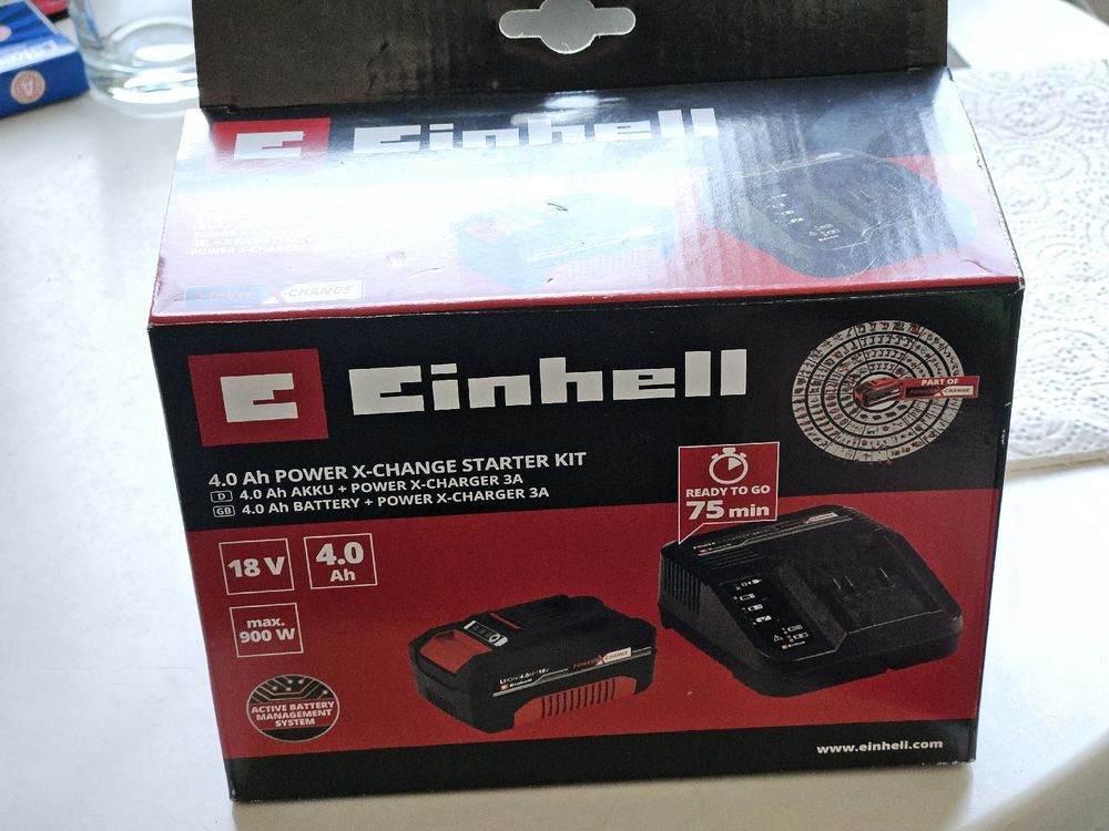 Einhell Starter Kit Power X-Change 18 V (Neu und originalverpackt) in ...