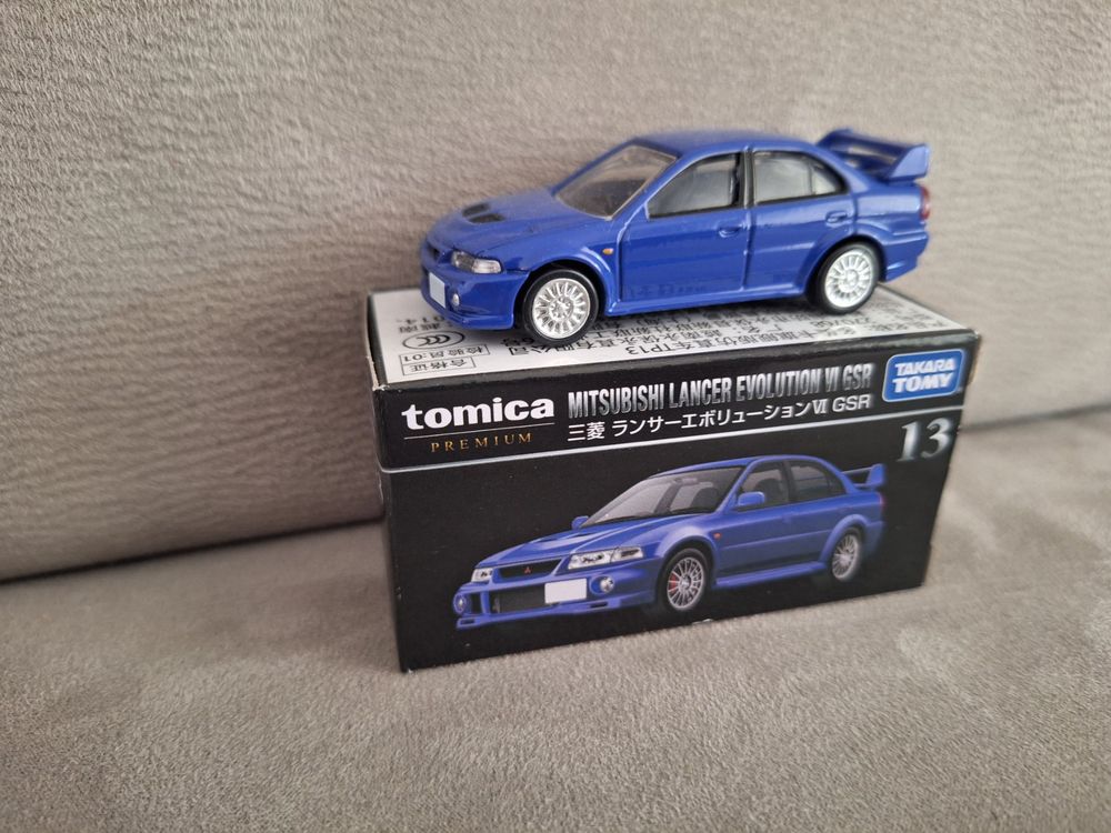 Tomica #13 Mitsubishi Lancer Evo VI Gsr (Neu und originalverpackt) in ...
