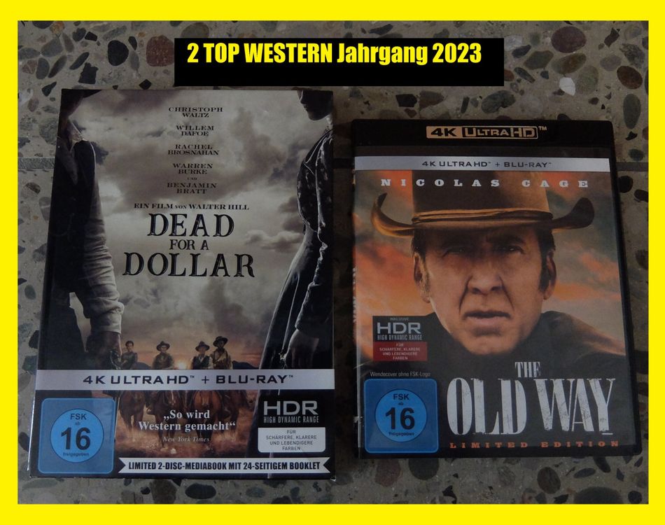 The Old Way Blu-ray 4K Ultra-HD 2023 + Dead for a Dollar 4K+ | Kaufen auf Ricardo