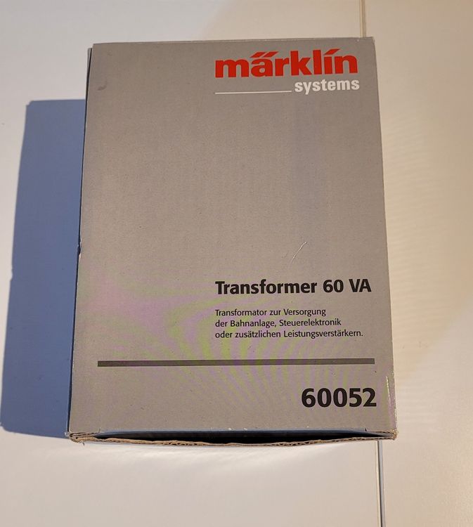 60052 Märklin, Trafo | Kaufen auf Ricardo