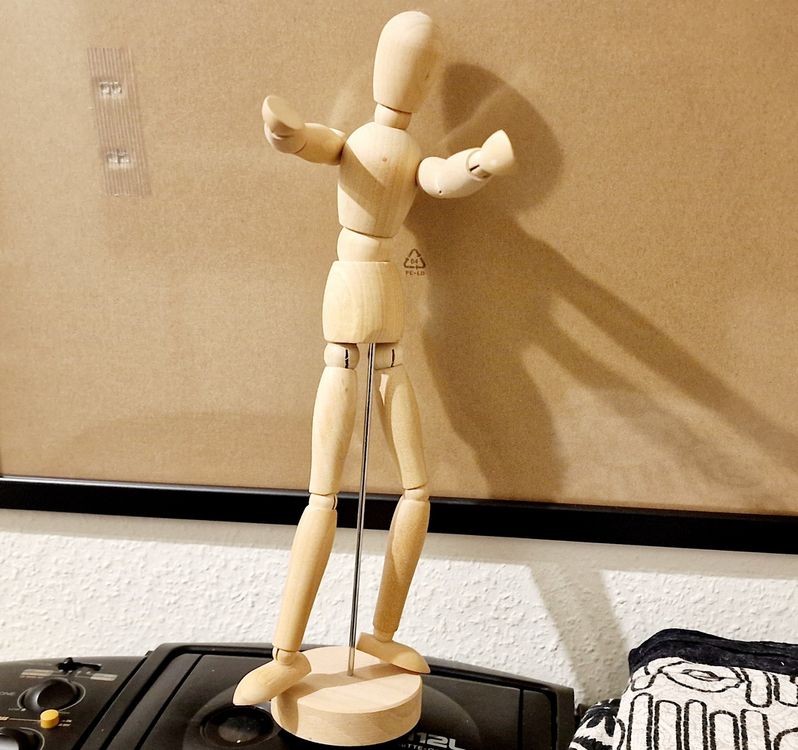 Modellfigur Holz - zum Anime/ Manga zeichnen lernen GESTALTA (Gebraucht ...