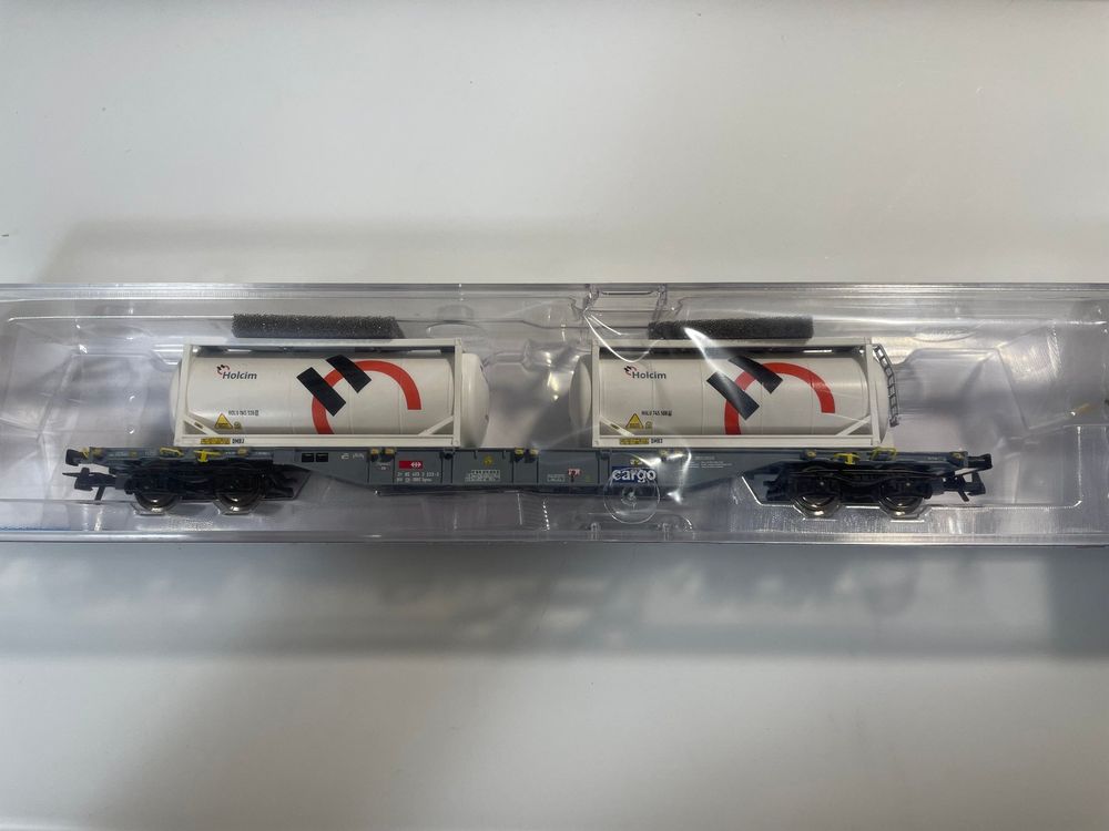 Roco: SBB Containertragwagen Holcim, Nr. 76943 | Kaufen auf Ricardo