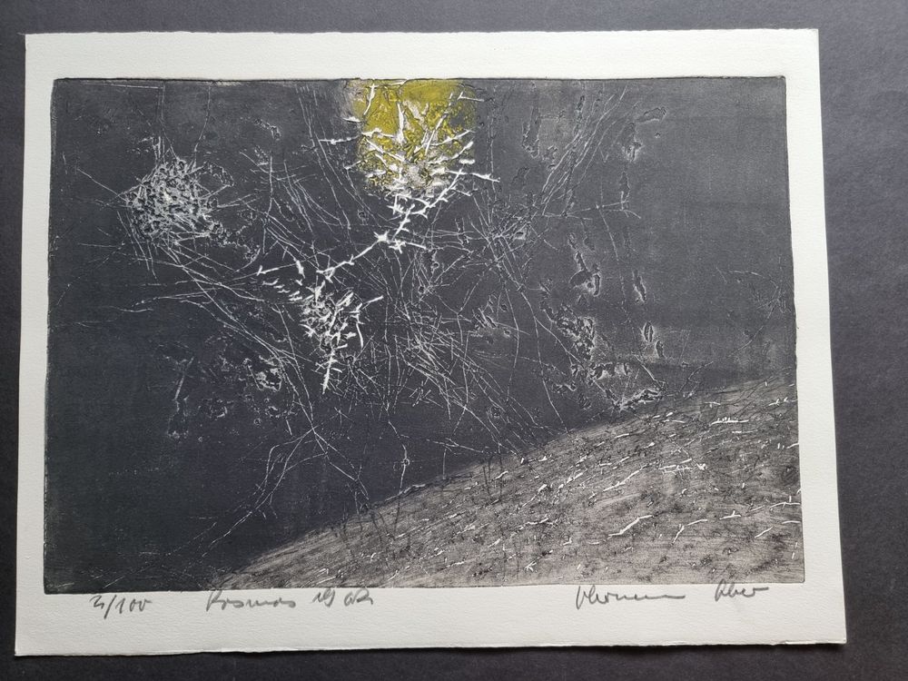 Hermann OBER (1920-1997) RADIERUNG AQUATINTA SIGNIERT NUMMER (Gebraucht) in Gersau für CHF 39 ...