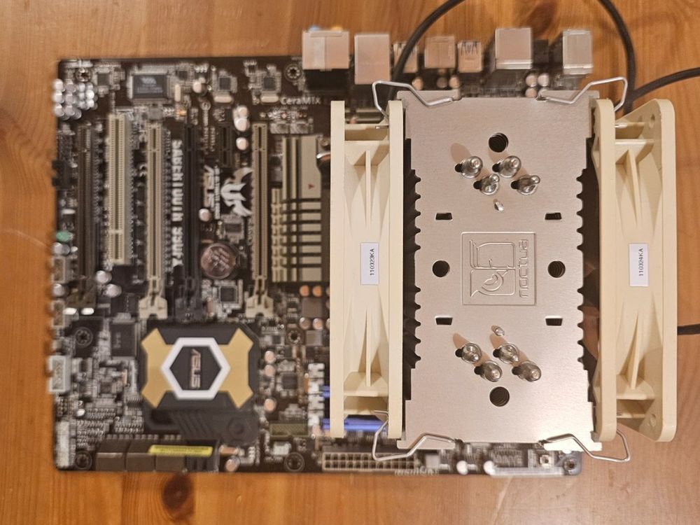Sabertooth 990FX, amd phenom II t1100, 8gb ram, noctua Kühle (Gebraucht ...