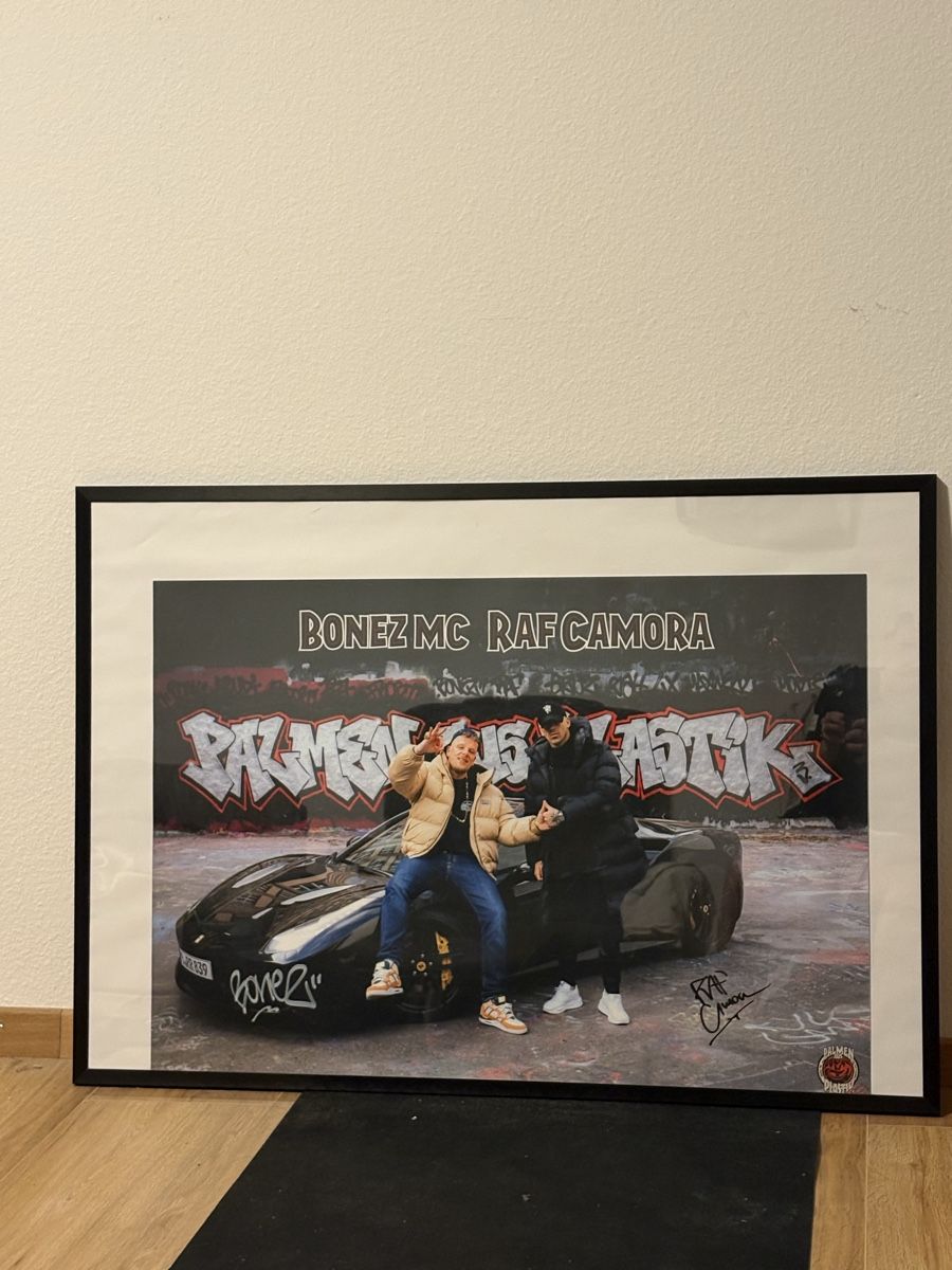 Bonez MC & Raf Camora Poster XXL Mit autogramm (Neu (gemäss ...
