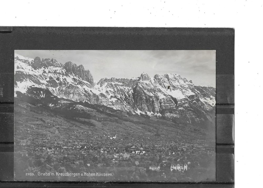 SG Grabs 1920 m.Kreuzbergen u.Hohen Häusern (Gebraucht) in Schocherswil für CHF 5 – mit ...