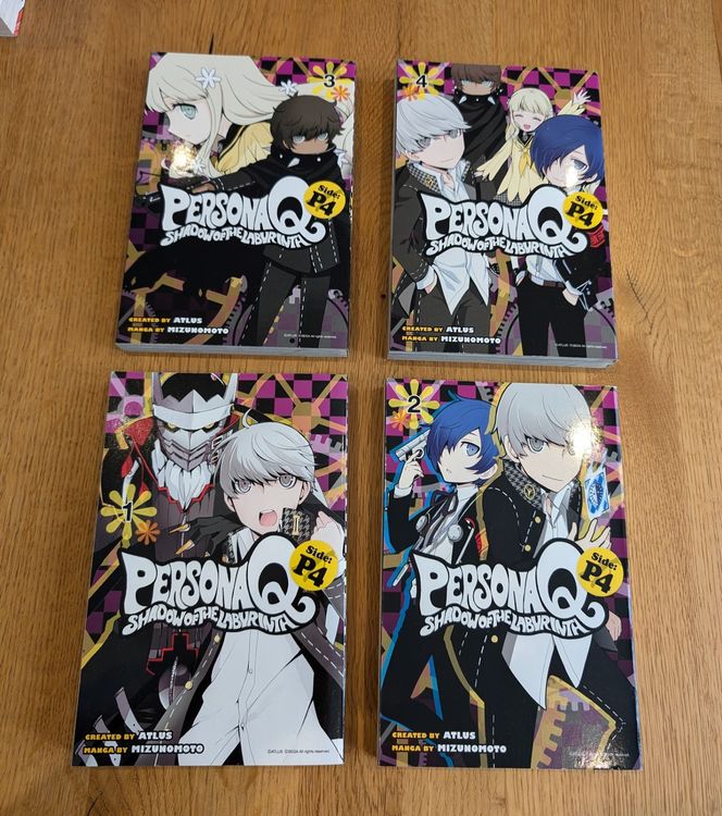 Comic / Manga - Persona Q 1-4 (Englisch) | Kaufen auf Ricardo