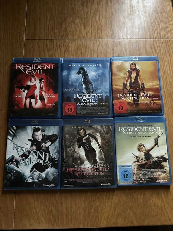 Resident Evil 1-6 Blu Ray (Gebraucht) in Benken ZH für CHF 18.9 – mit Lieferung auf Ricardo kaufen