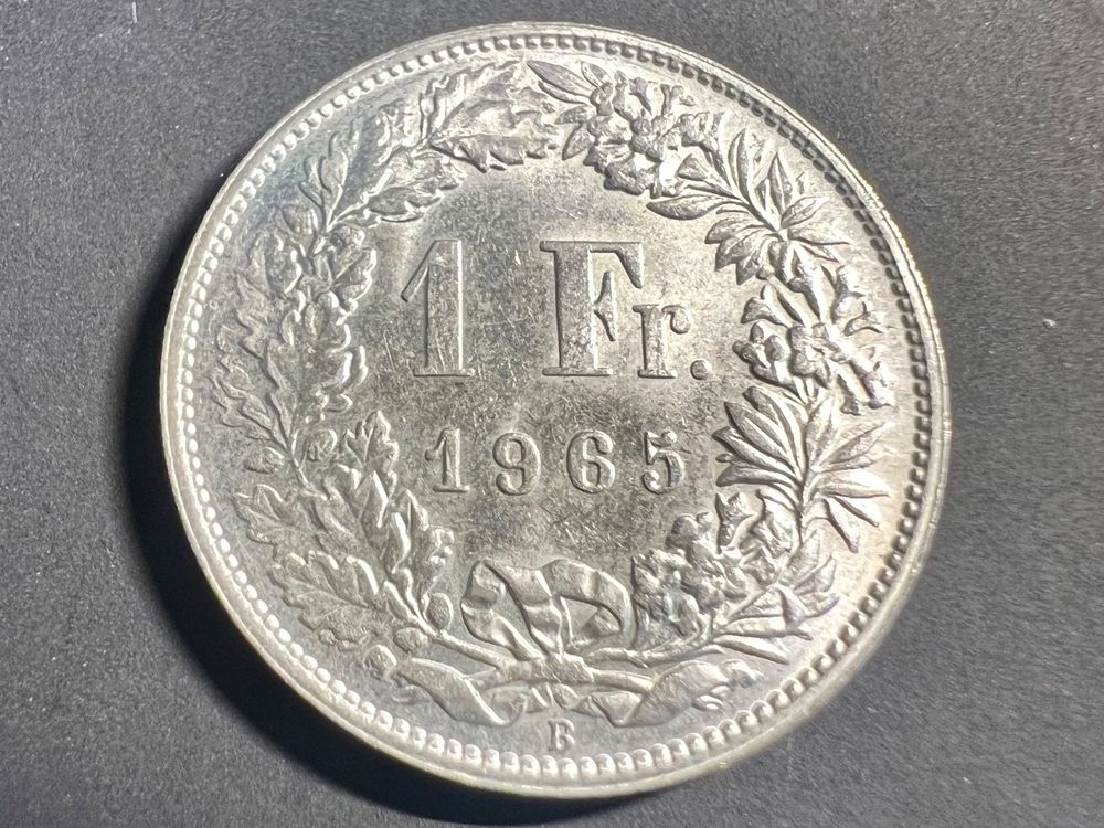 1Fr. 1965 Silber (Gebraucht) in Dussnang für CHF 3 – mit Lieferung auf Ricardo kaufen