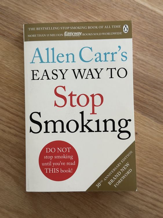 Book - Allen Carr: Easy way to stop Smoking (Neu (gemäss Beschreibung ...