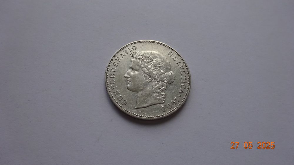 5 Fr 1900 Frauenkopf très rare (Gebraucht) in bassecourt für CHF 990 ...